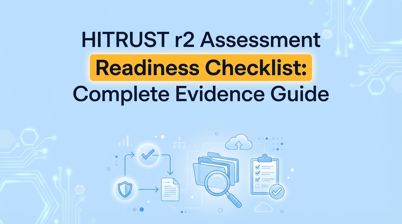 HITRUST r2 Assessment Readiness Checklist: Complete Evidence Guide ...