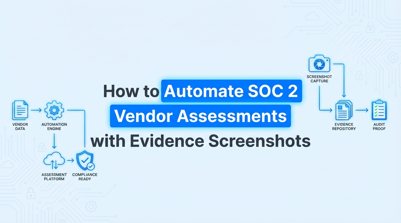 How to Automate SOC 2 Vendor Assessments with Evidence Screenshots ...